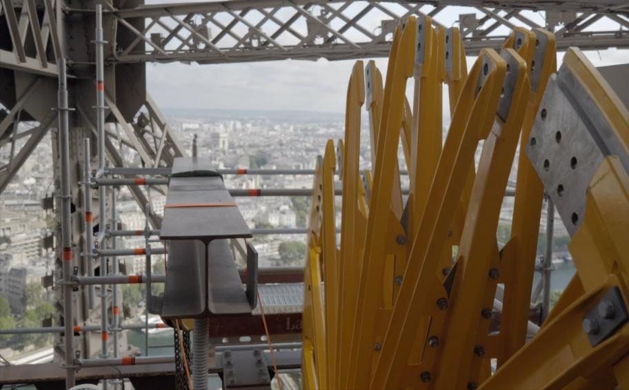 Eiffage Métal : modernisation work on the Eiffel Tower continues ...